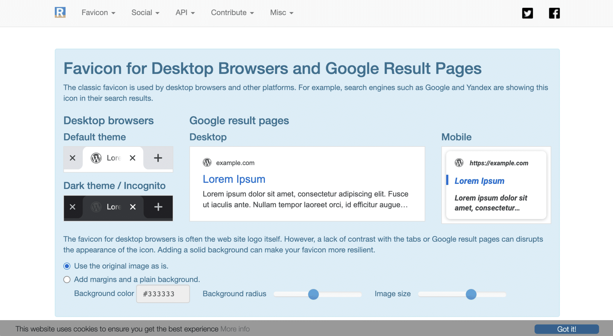 WordPressのファビコンの設定方法や適正サイズは？変わらない時の対処法も紹介 | wp.geek